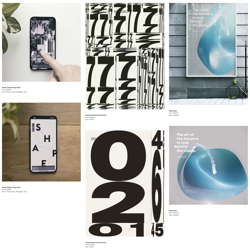 Creative Coding Archive • Patrik Hübner - Generative Design and ...