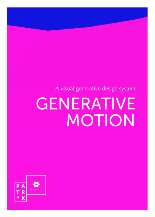 Generative Motion Poster Exploration • Patrik Hübner - Generative ...