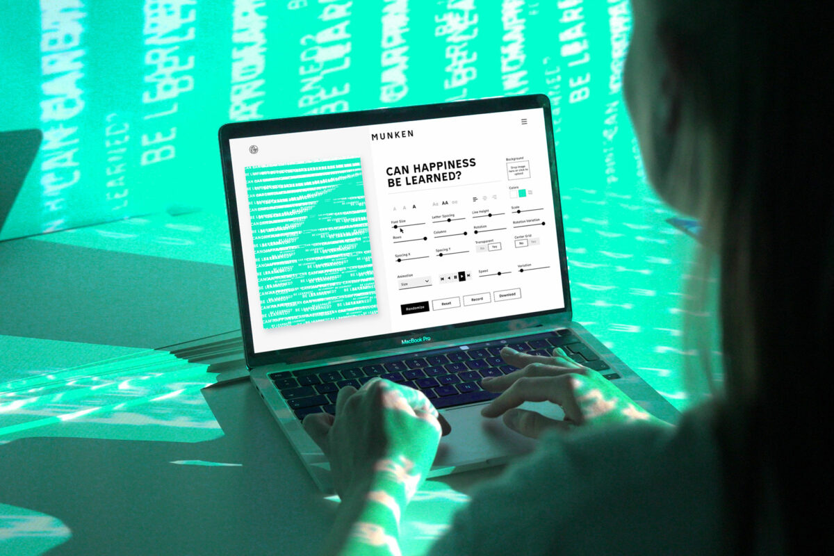 Munken Creator. Impetuous typographic experimentation – inspiration beyond boundaries. • Patrik ...